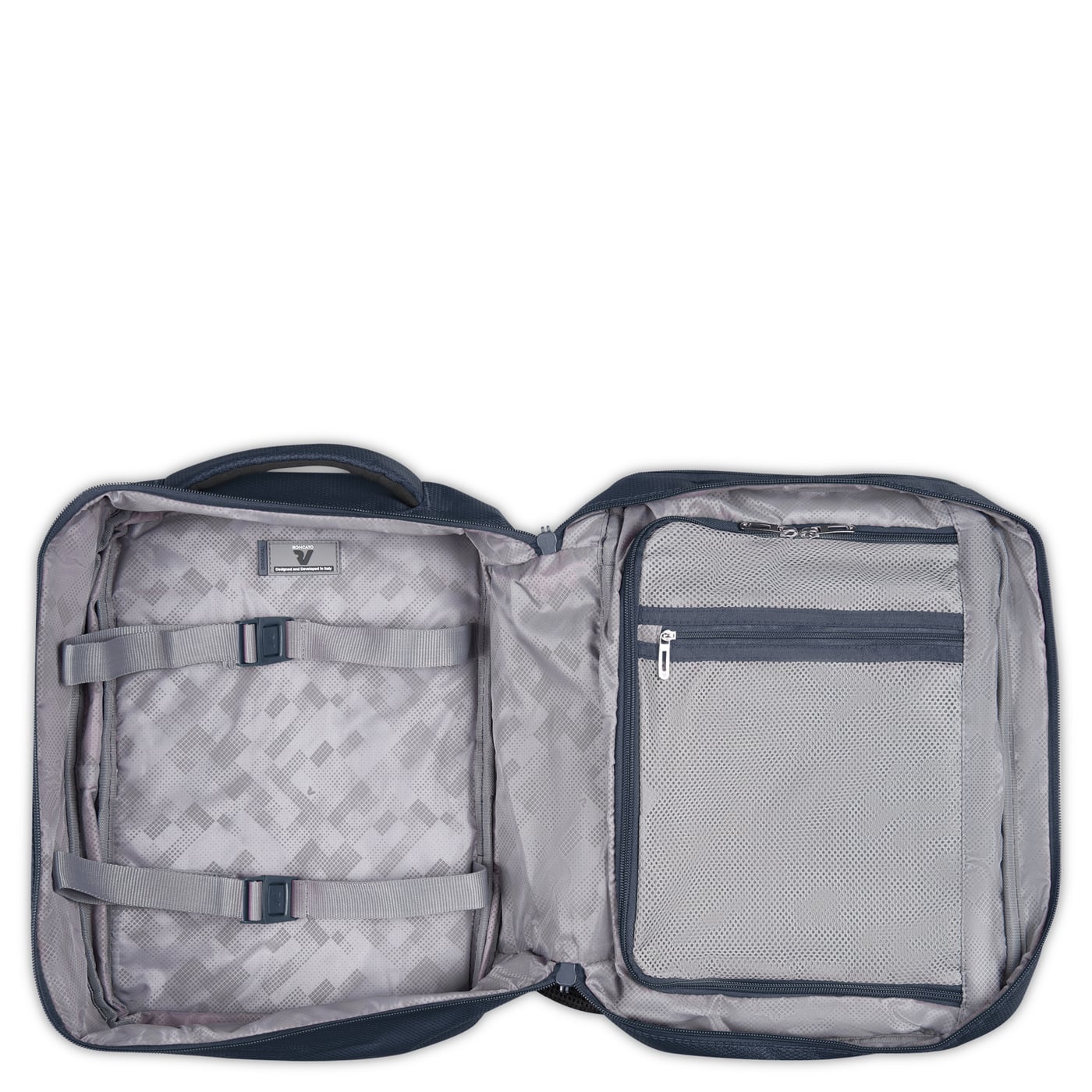 Roncato Rucksack Ironik 2.0 Mini Cabin Backpack exp 15/20l dark blue ...