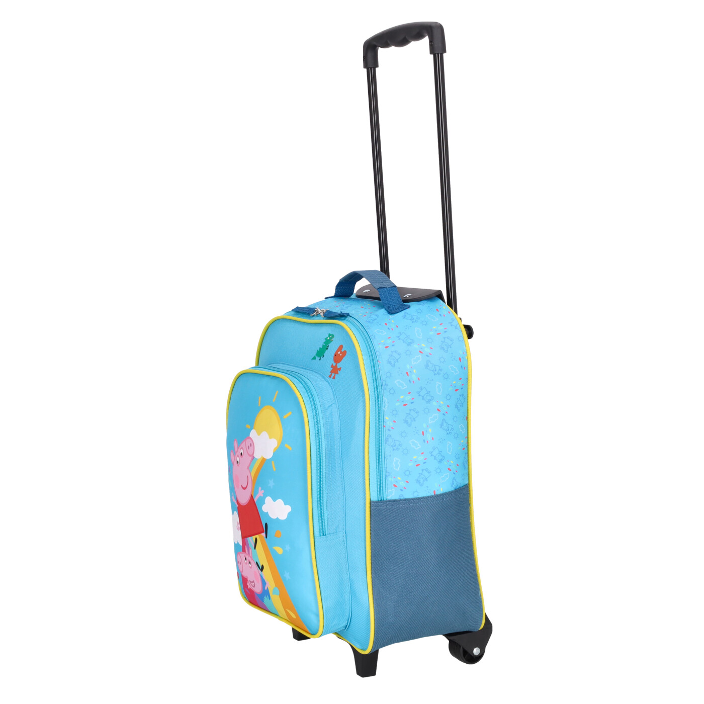 Fabrizio Kids Kinderkoffer Peppa Pig türkis | Koffer-Kopf