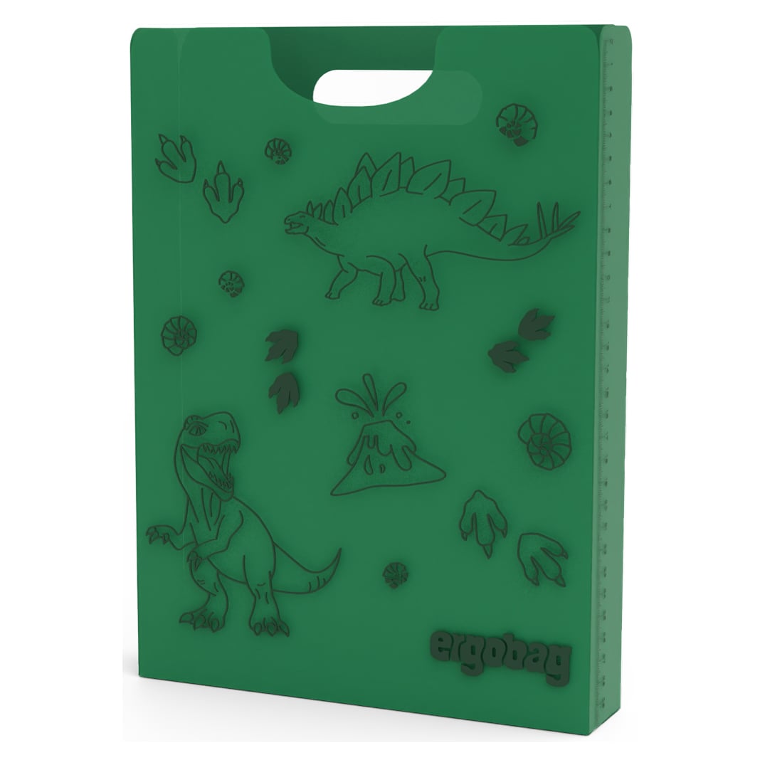 Ergobag Heftebox A4 (2026) Dinosaurier | Koffer-to-go