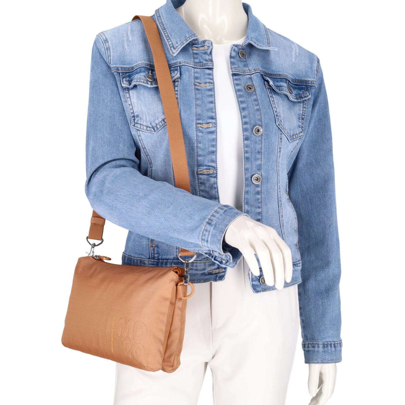 Mandarina Duck Umhängetasche MD20 Multi-Pochette Crossover rust ...