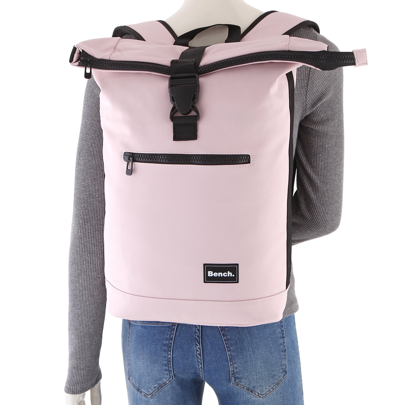 Bench Rucksack Hydro Roll-Top oliv | Koffer-to-go