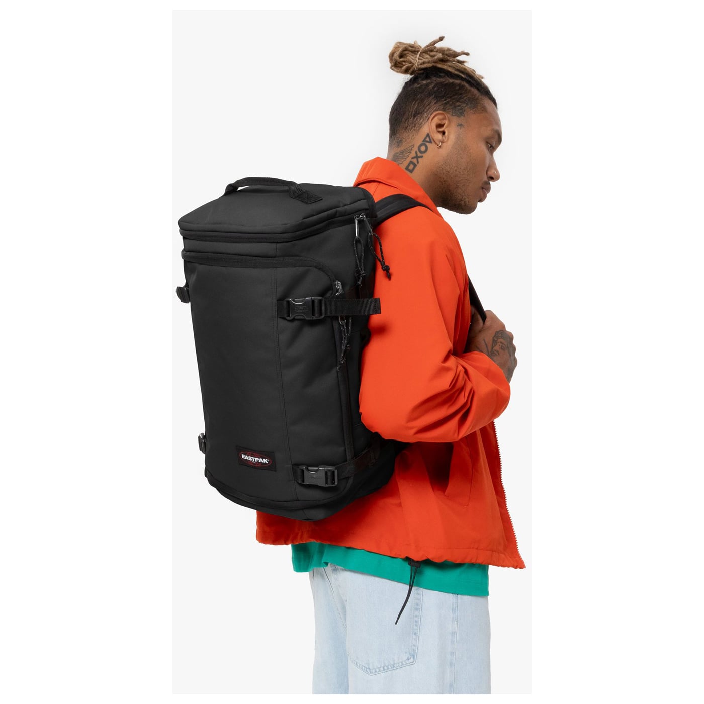 Eastpak Weekender Carry Pack Duffle Backpack black | Koffer-to-go