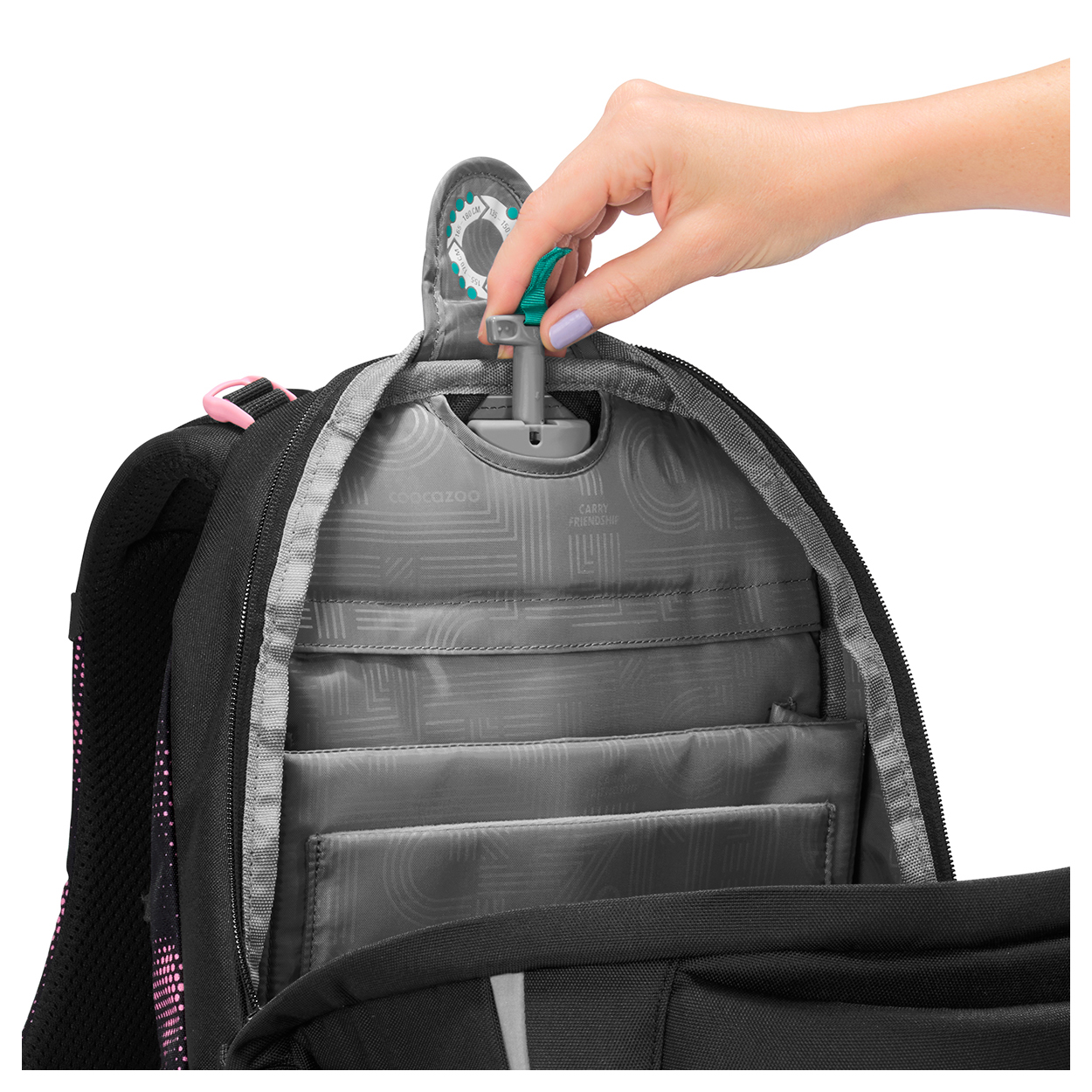 coocazoo Schulrucksack Byte 28l (2026) pink illusion | Koffer-to-go