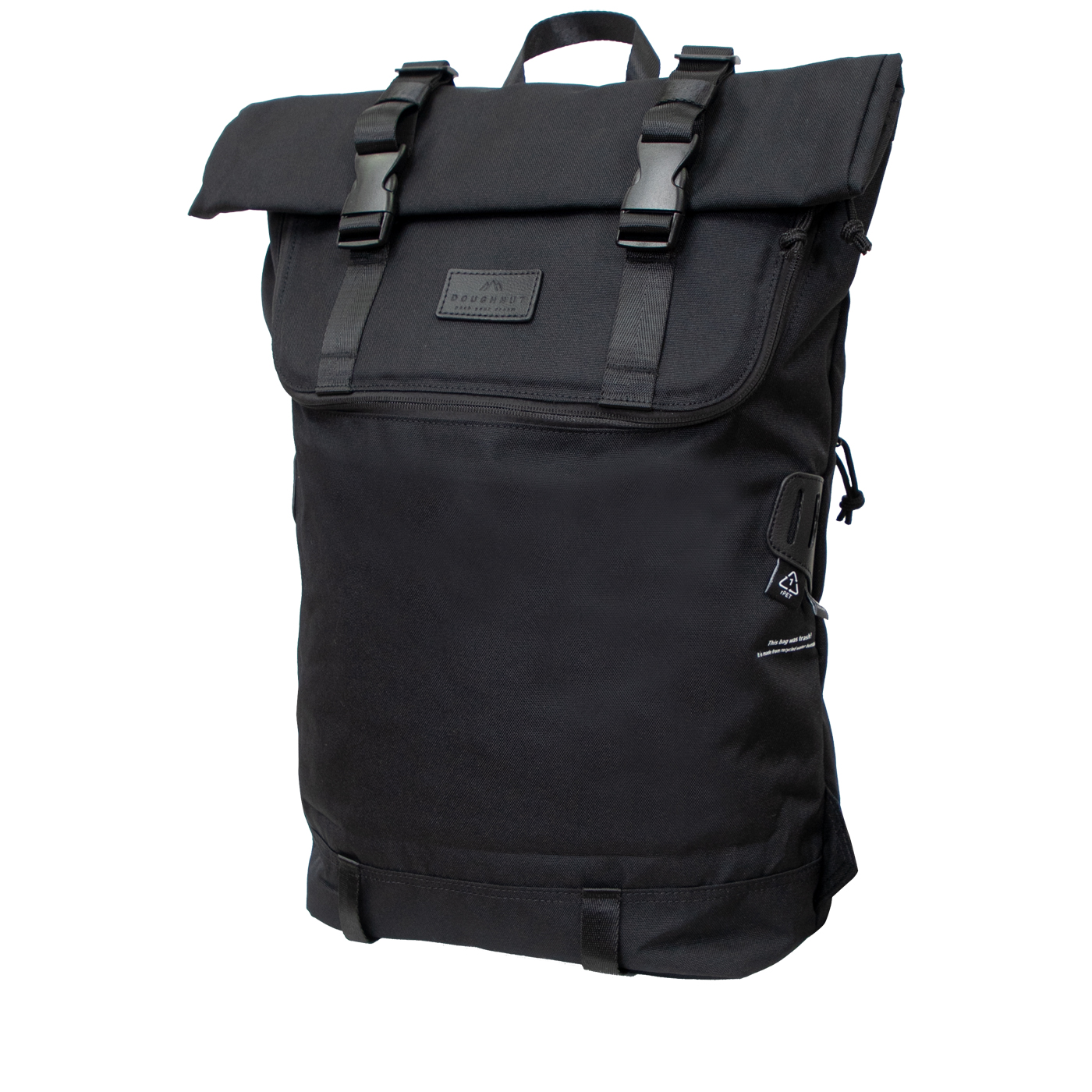 Doughnut Rucksack Reborn Christopher Backpack black x khaki | Koffer-to-go