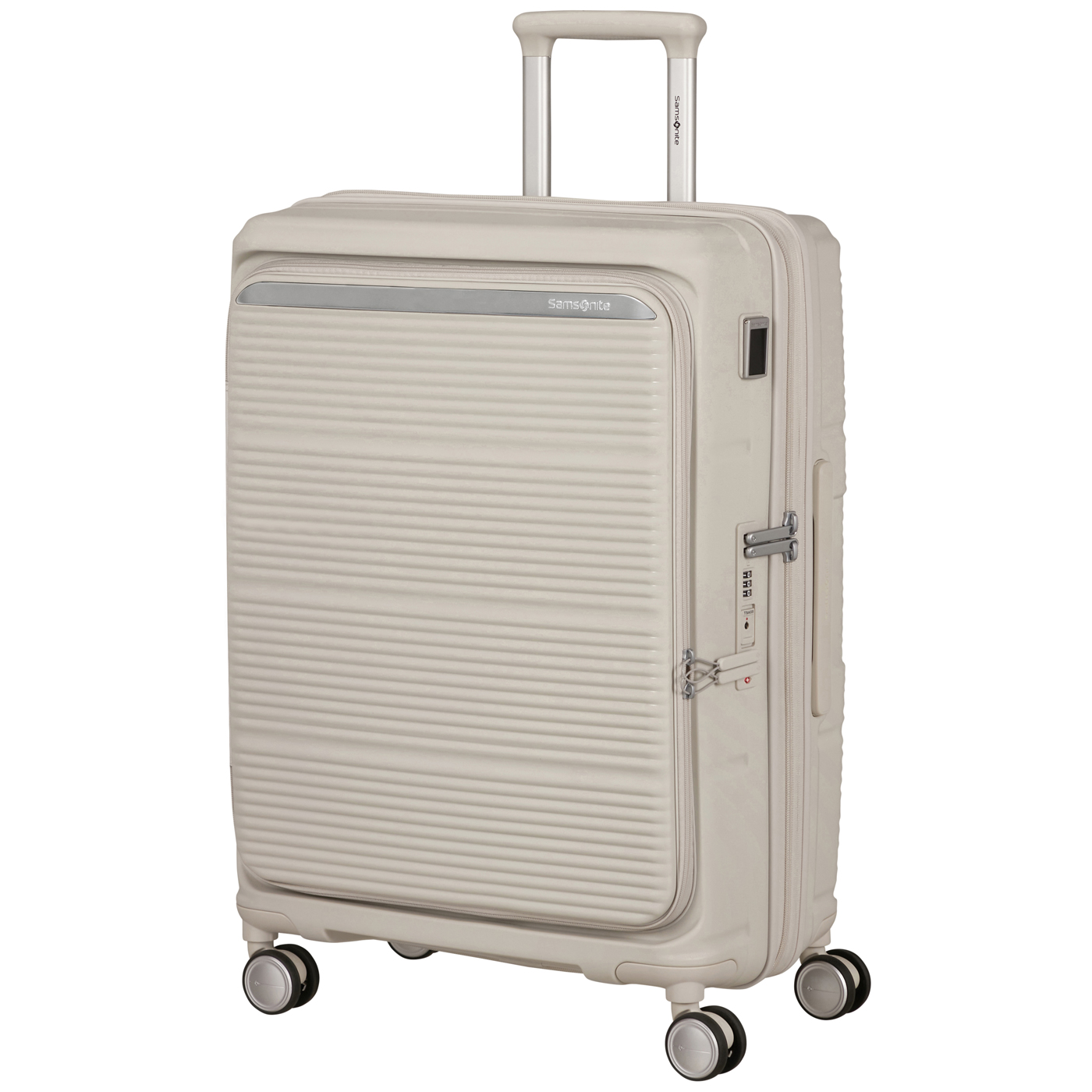 Samsonite Trolley Paralux Spinner exp. 67cm stone grey | Koffer-Kopf