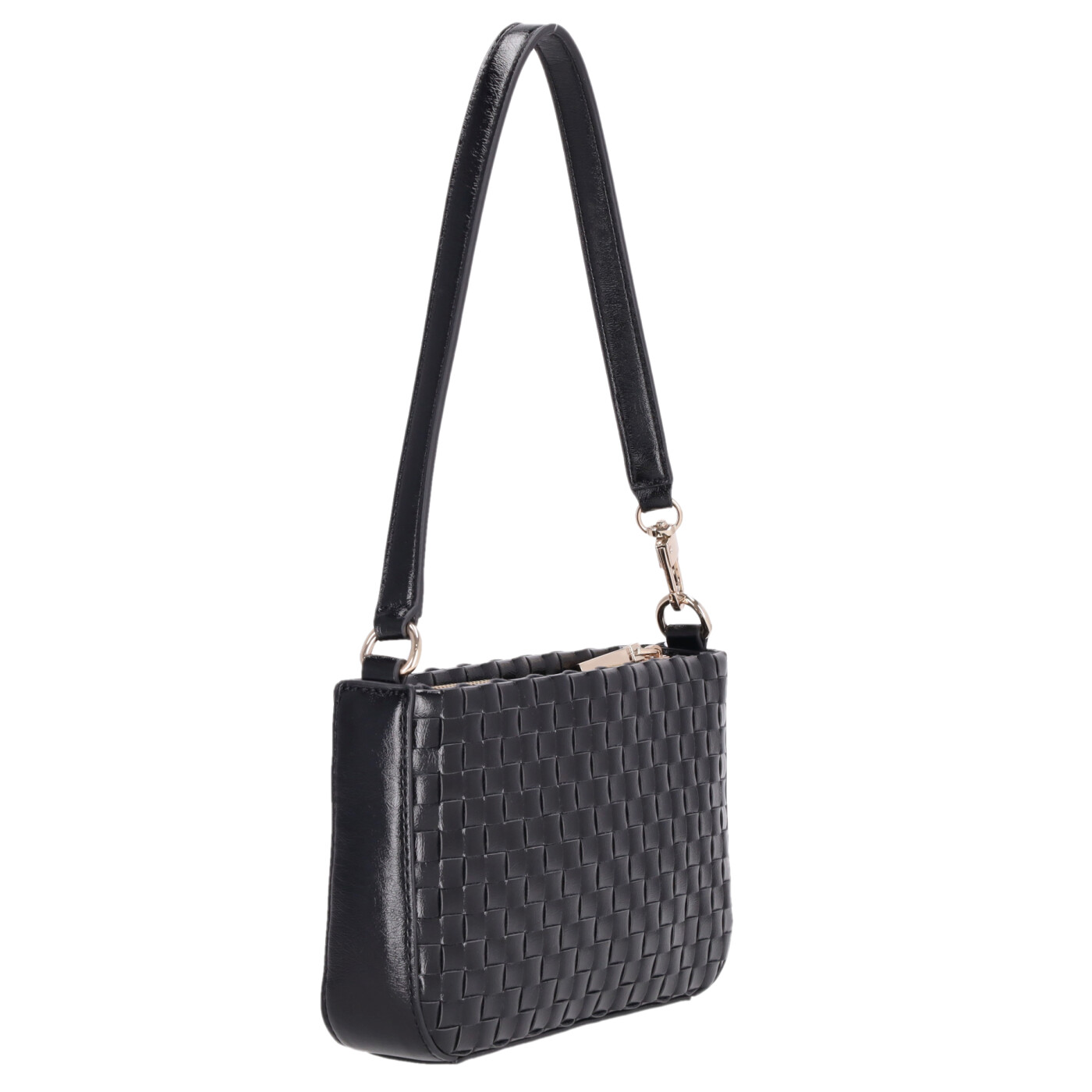 Guess Beuteltasche Twiller Mini Top Zip Shoulder Bag black | Koffer-to-go