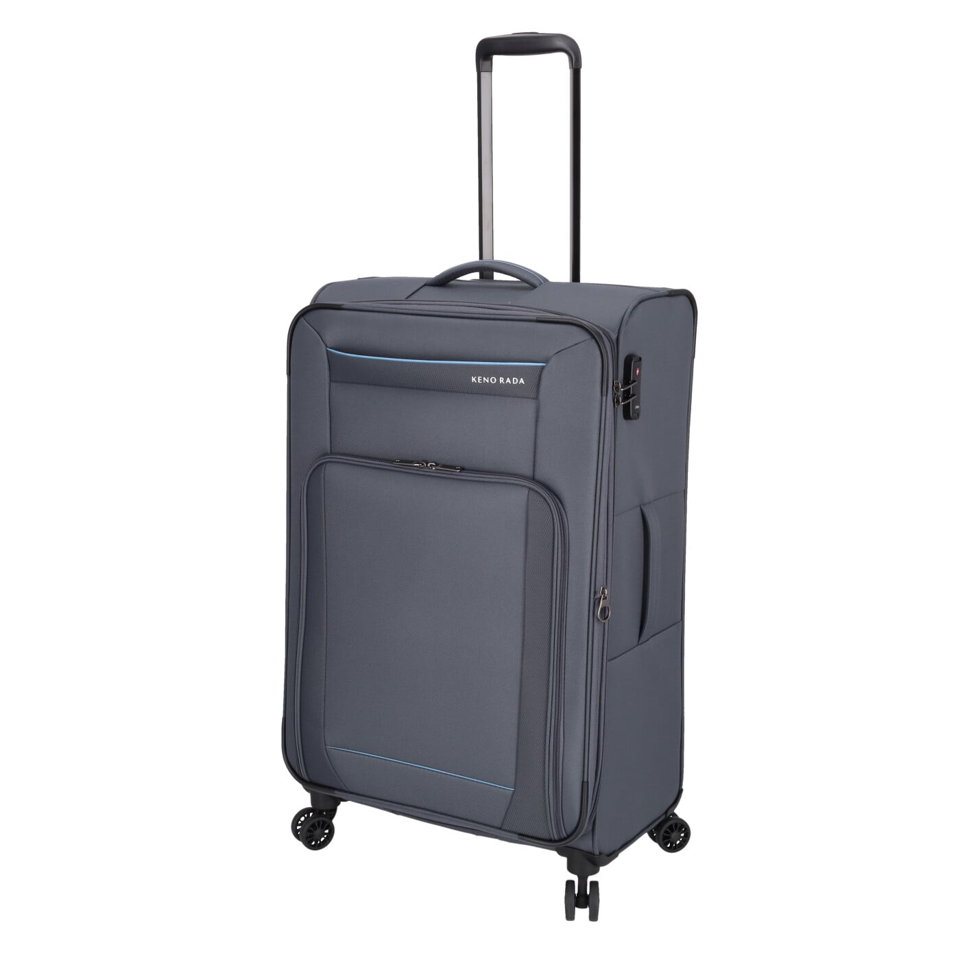 KENORADA Trolley MEDON Trolley 4 Wheels L 78cm anthrazit | Koffer-to-go
