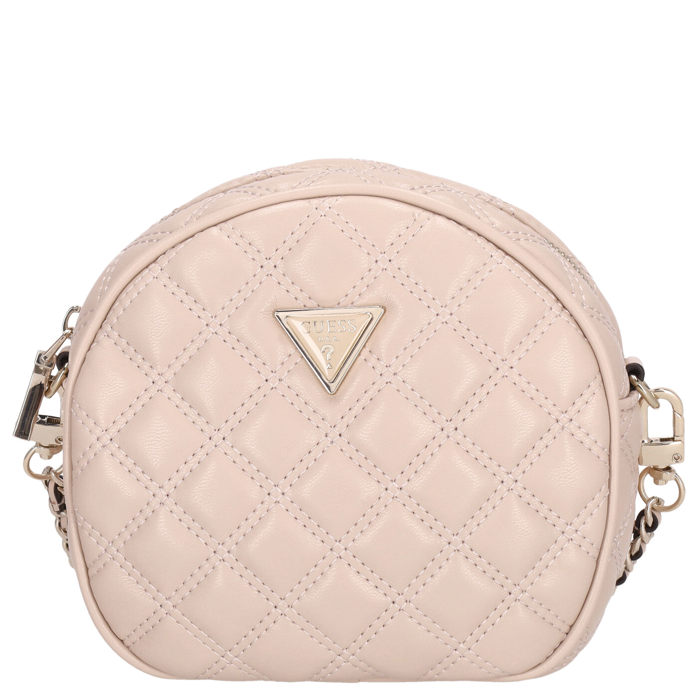 Guess Umhängetasche Giully Circle Bag light beige | Koffer-Kopf